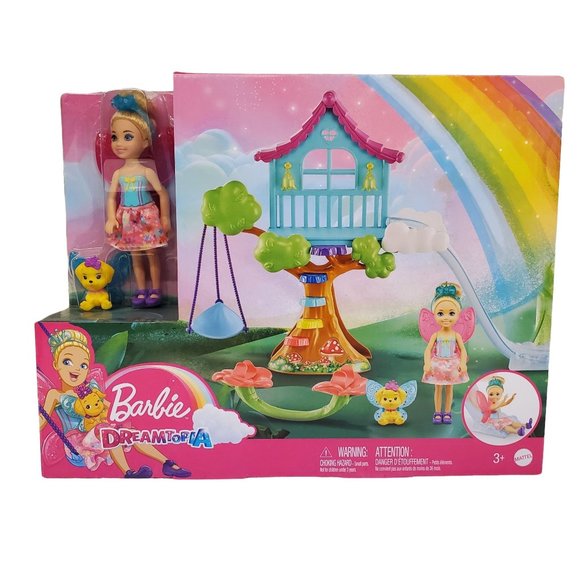 Barbie | Toys | Barbie Dreamtopia Chelsea Treehouse Playset Barbie ...